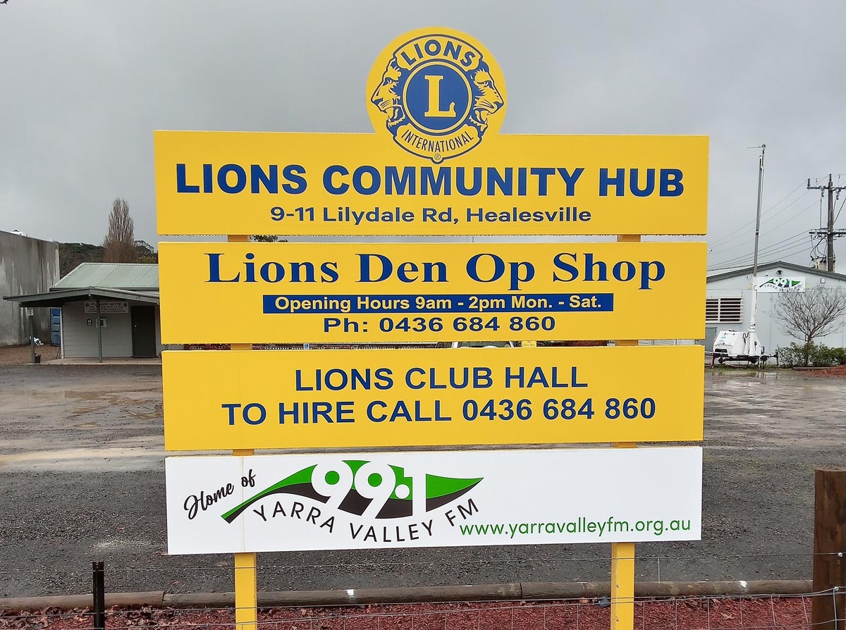 About Us - Lions Club of Healesville
